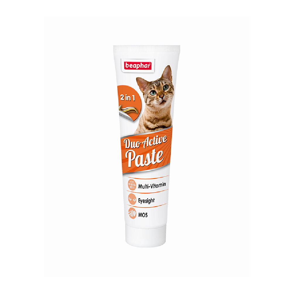 Beaphar Duo Active Pişik üçün multivitaminli pasta, 100 q | Biopet.az