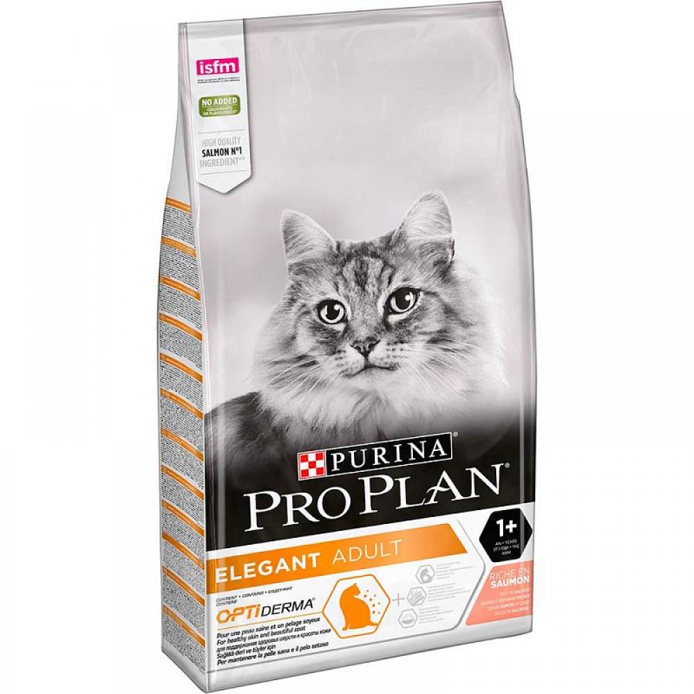 Purina Pro Plan Elegant Pişik üçün quru yem, qızılbalıq ilə ( 10 kq ...